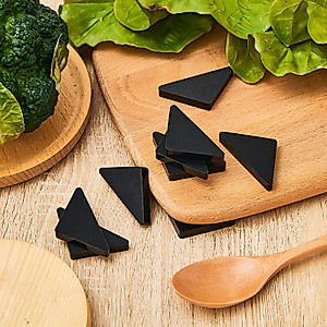 Set of 16 Cutting Board Feet, Non Slip Silicone Pads Black Non Adhesive, Glue Free