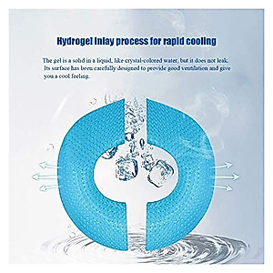 HHWKSJ Seat Cushion for Office Chair Gaming Chair Wheelchair Truck - Ergonomic Desk Chair Cushion for Back Pain Relief Memory Foam Car Seat Cushion for Pain Sciatica Pillow for Sitting Black