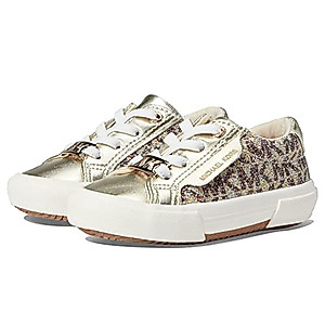 Michael Kors Baby Girl's Izetta Glitter (Toddler) Gold/Gold 7 Toddler M