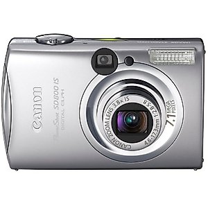 Canon PowerShot SD800 IS 7.1MP Digital Elph Camera with 3.8x Wide Angle Image-Stabilized Optical Zoom (OLD MODEL)