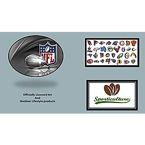 Sporticulture Dallas Cowboys 36 Inch Tall LED Torch Light-Emulates Flickering Flames-Auto On & Off Outdoor Waterproof Landscape Lighting Decoration-Security Light for Any Patio, Yard & Walkway