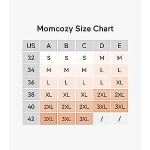 Momcozy 4-in-1 Pumping Bra Hands Free, Fixed Padding Nursing Bra & Maternity Bra, YN12 Wearable Breast Pump Bra Cotton-Nylon Comfort & Support for M5, S12 Pro, Spectra, Elvie, Willow,etc, Small