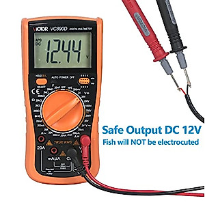 TARARIUM Aquarium Lamp 3W Mini Fish Tank Clean Green Light Submersible Use in Filter Area for 5-55 Gallon Fish Tank Pond Cloudy Water Clean and Clear