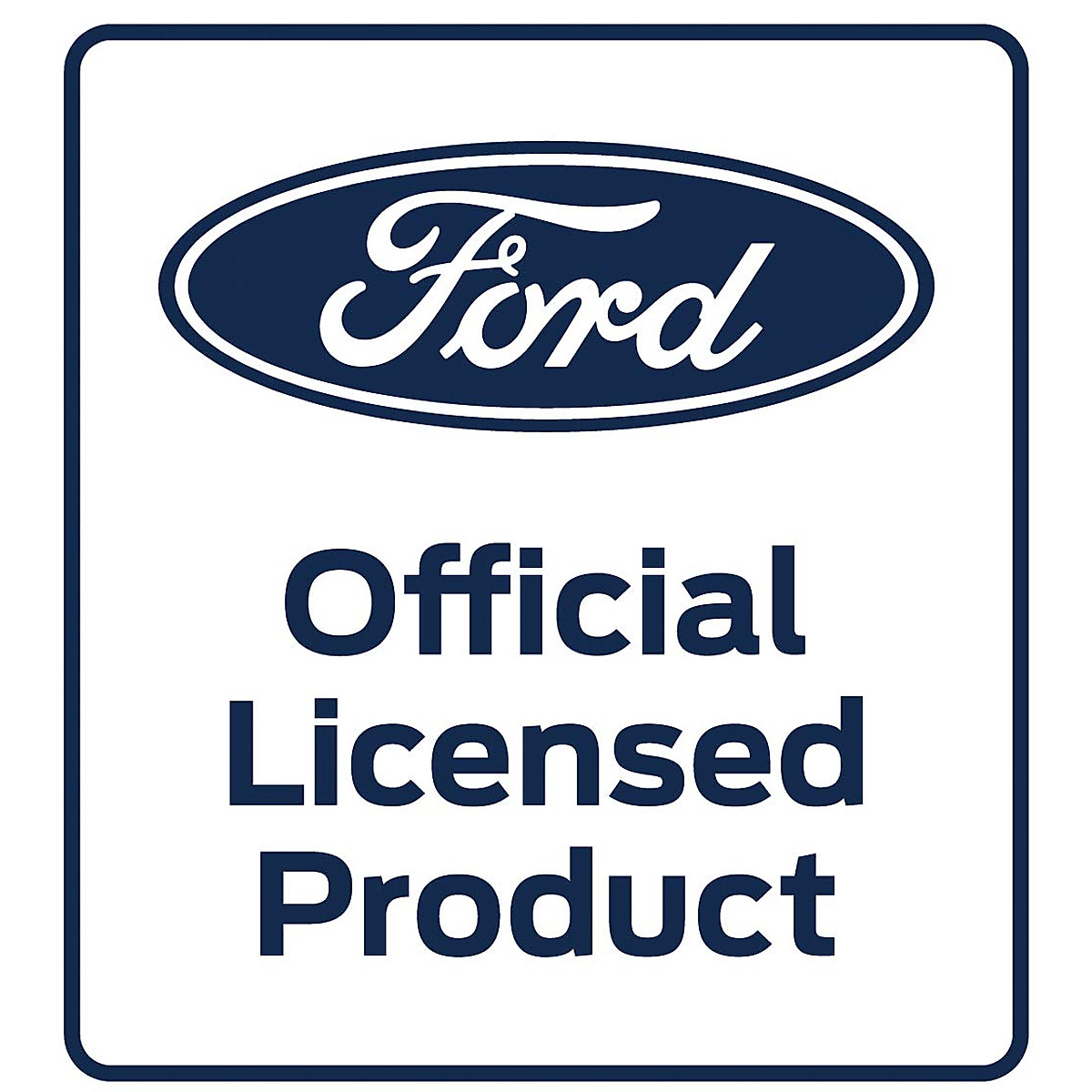 Fair Game Ford Performance Logo Long Sleeve Shirt GT Racing Design Mustang Mach 1-Black-XL