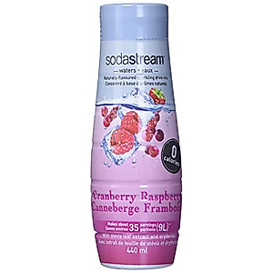 SodaStream Cranberry Raspberry Zero Calorie Syrup, 14.8 Fluid Ounce