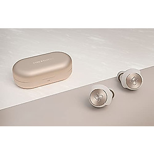 Bang & Olufsen Beoplay EQ - Active Noise Cancelling Wireless In-Ear Earphones with 6 Microphones, up to 20 hours of playtime, Sand