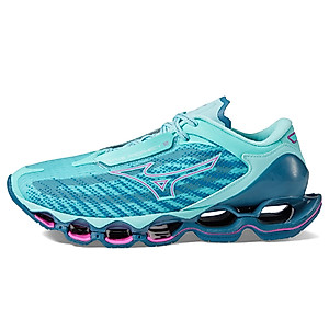 Mizuno Women's Wave Prophecy 12 Running Shoe, Antigua Sand, 9