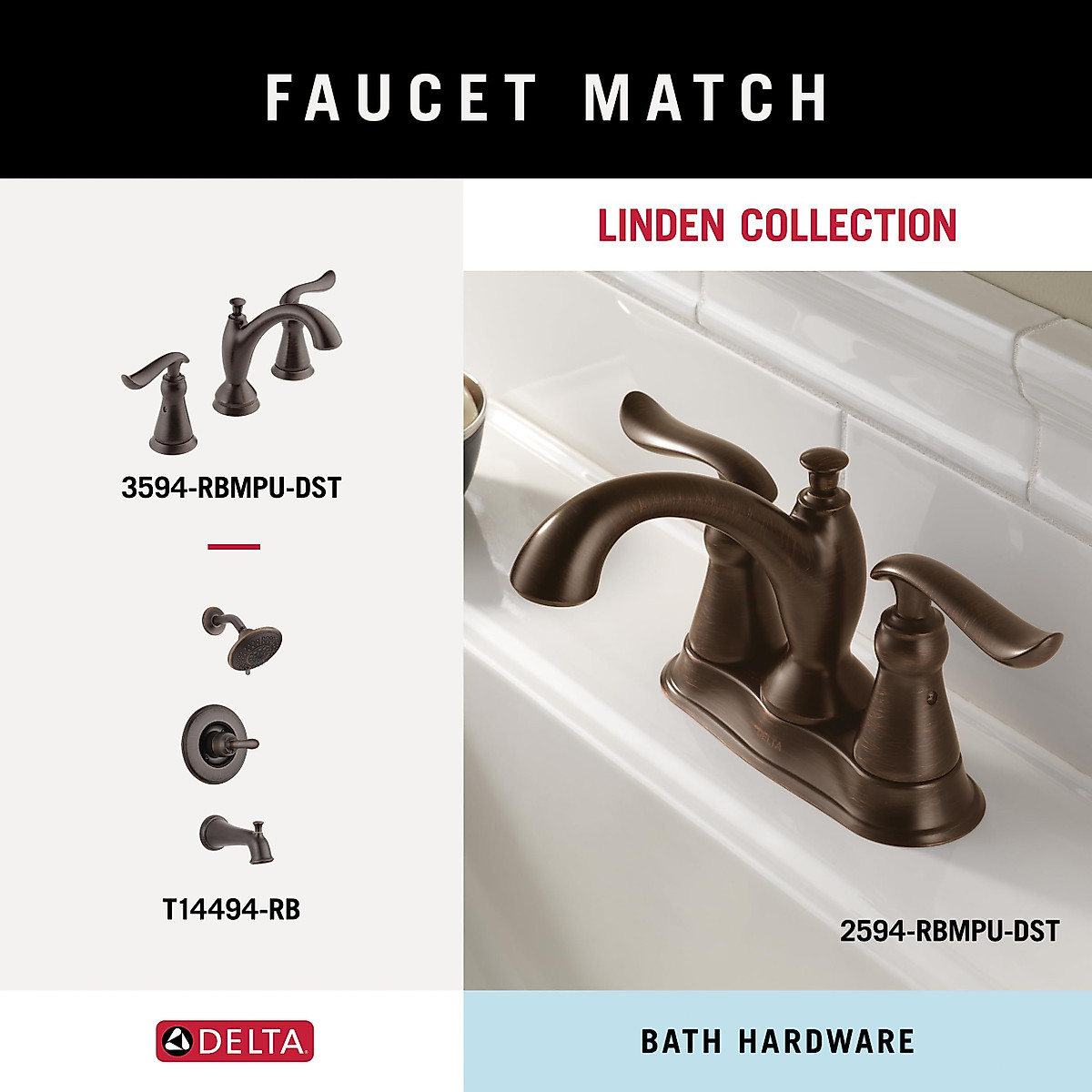 Delta Faucet 79435-RB Dryden Towel, Robe Hook, Venetian Bronze