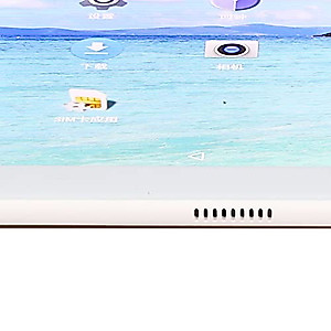 Dual Camera Tablet Silver Tablet 4000mAh Lithium Battery Front 2MP Rear 5MP 2GB RAM 32GB ROM Aluminum Alloy IPS HD Photo Touch Screen (US Plug)