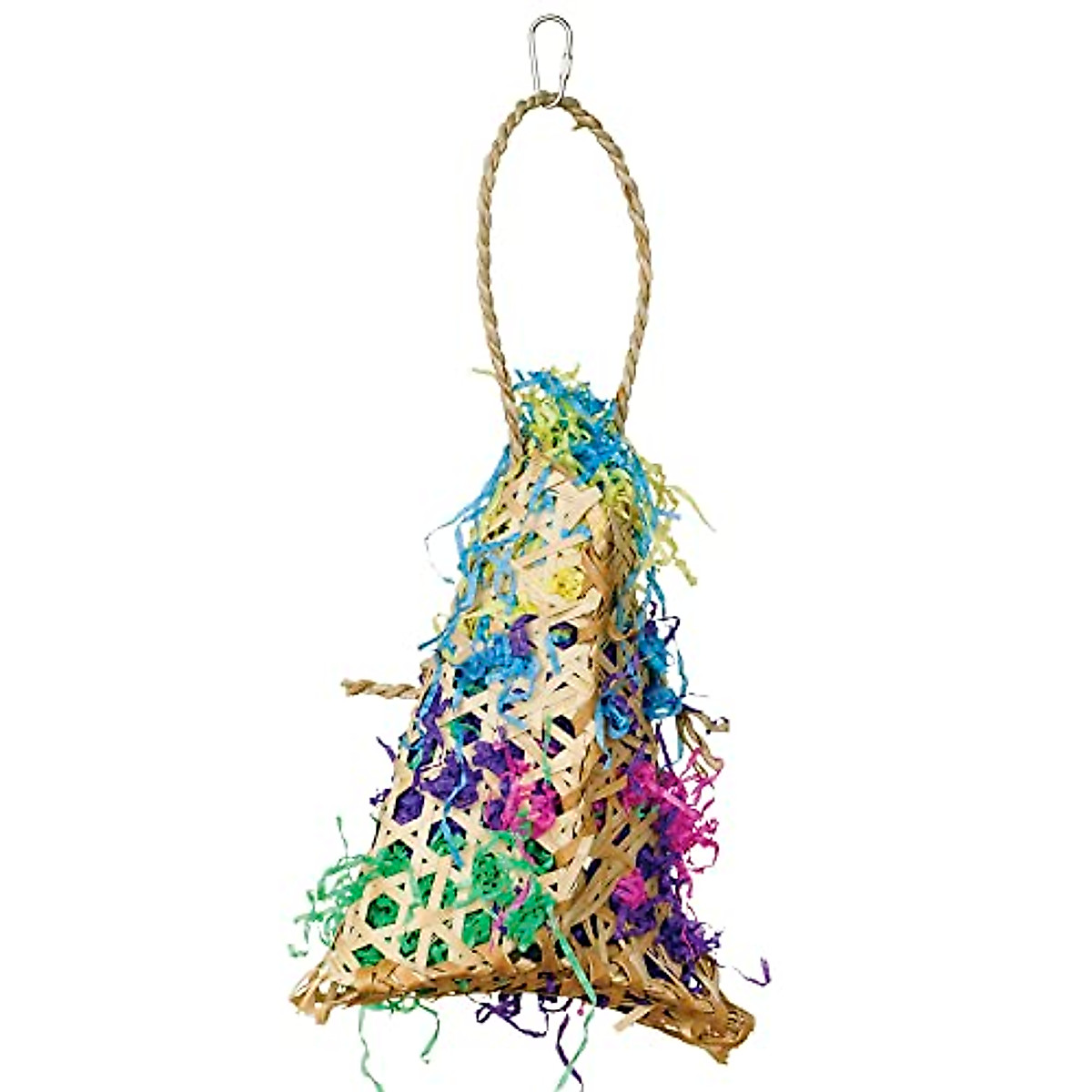 Prevue Hendryx Forage & Engage Calypso Creations Fiesta Handbag Bird Toy 62604