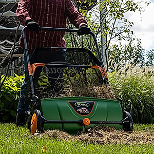 Scotts Outdoor Power Tools LSW70026S 26-Inch Push Lawn Sweeper, Black/Green