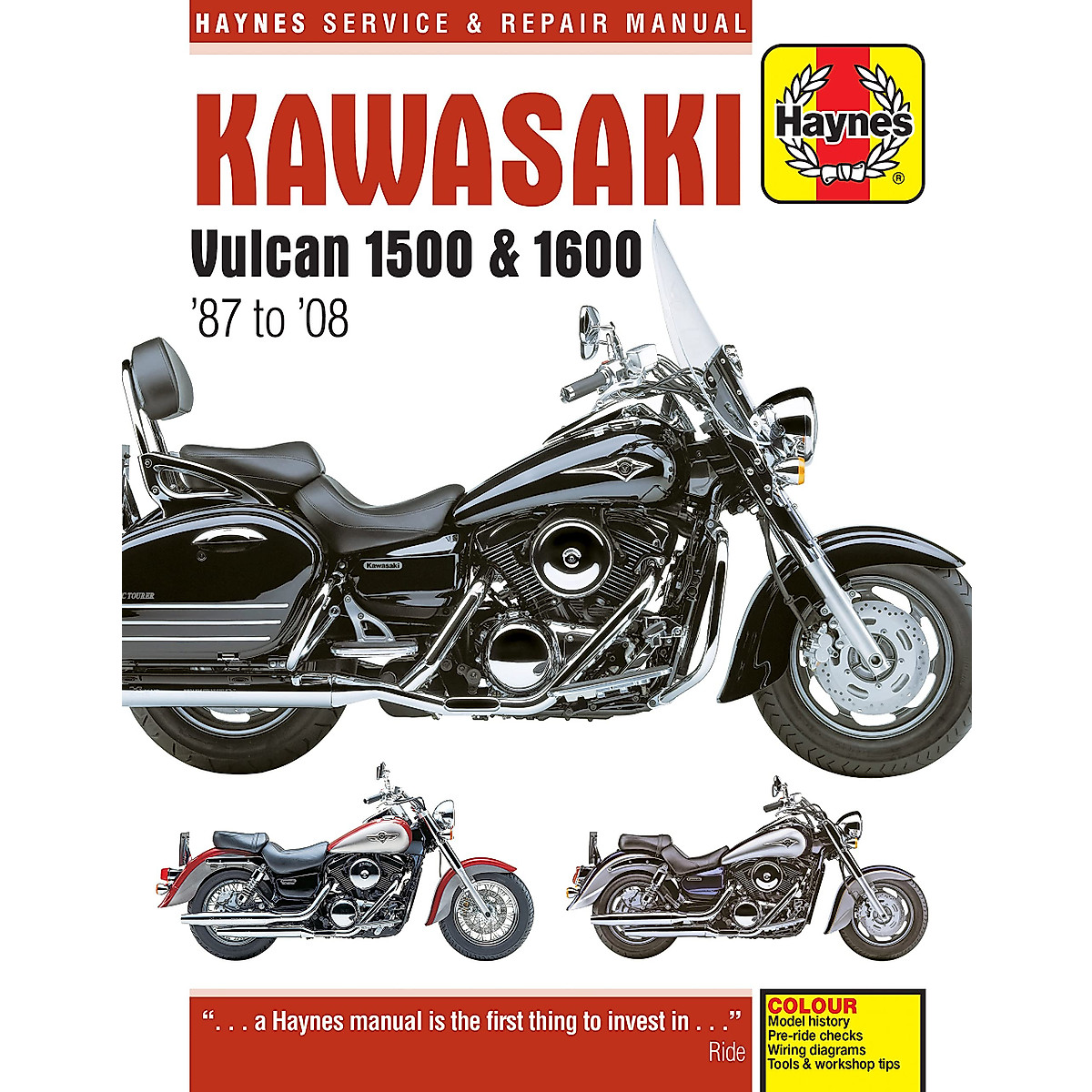 Kawasaki Vulcan 1500/1600, '87-'08 (Haynes Powersport)