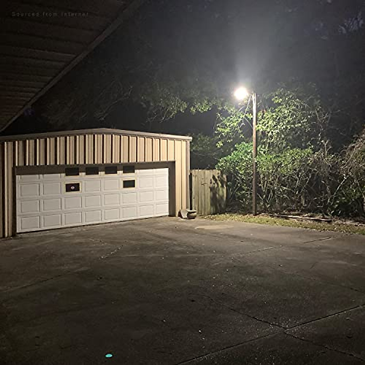 TORCHSTAR Extension Mounting Arm Area-Light, Sturdy Mounting Pole Only for Our Dusk to Dawn LED Barn Light, Yard Lights, Iron Housing, Anti-Rust, Bronze