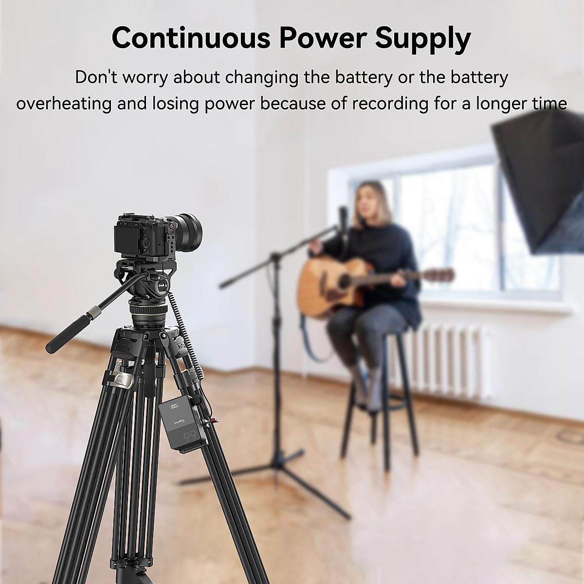 SmallRig D-TAP to NP-FZ100 Dummy Battery, NP-FZ100 Power Cable for Sony A7 III, A7 IV, A7S III, A7R III, A7R IV, A7R V, A7C, A7C II, A7CR, A1, A9, A9 II, A6600, A6700, FX3, FX30, ZV-E1 Cameras - 4253B
