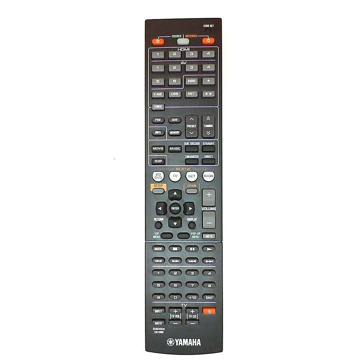 Yamaha RAV464 Remote Control Part # ZA113600