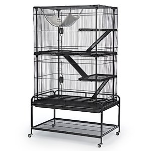 Prevue Pet Products 484 Deluxe Critter Cage, Dark Gray