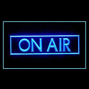 tigerneon 140017 On Air Recording Studio Disruptive Hot Media Display LED Light Sign