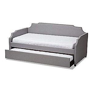 Baxton Studio Daybeds Twin Gray