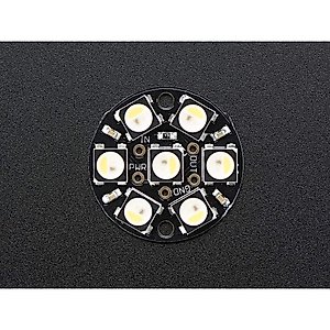 Adafruit Industries NeoPixel Jewel - 7 x 5050 RGBW LED w/Integrated Drivers - Warm White - ~3000K