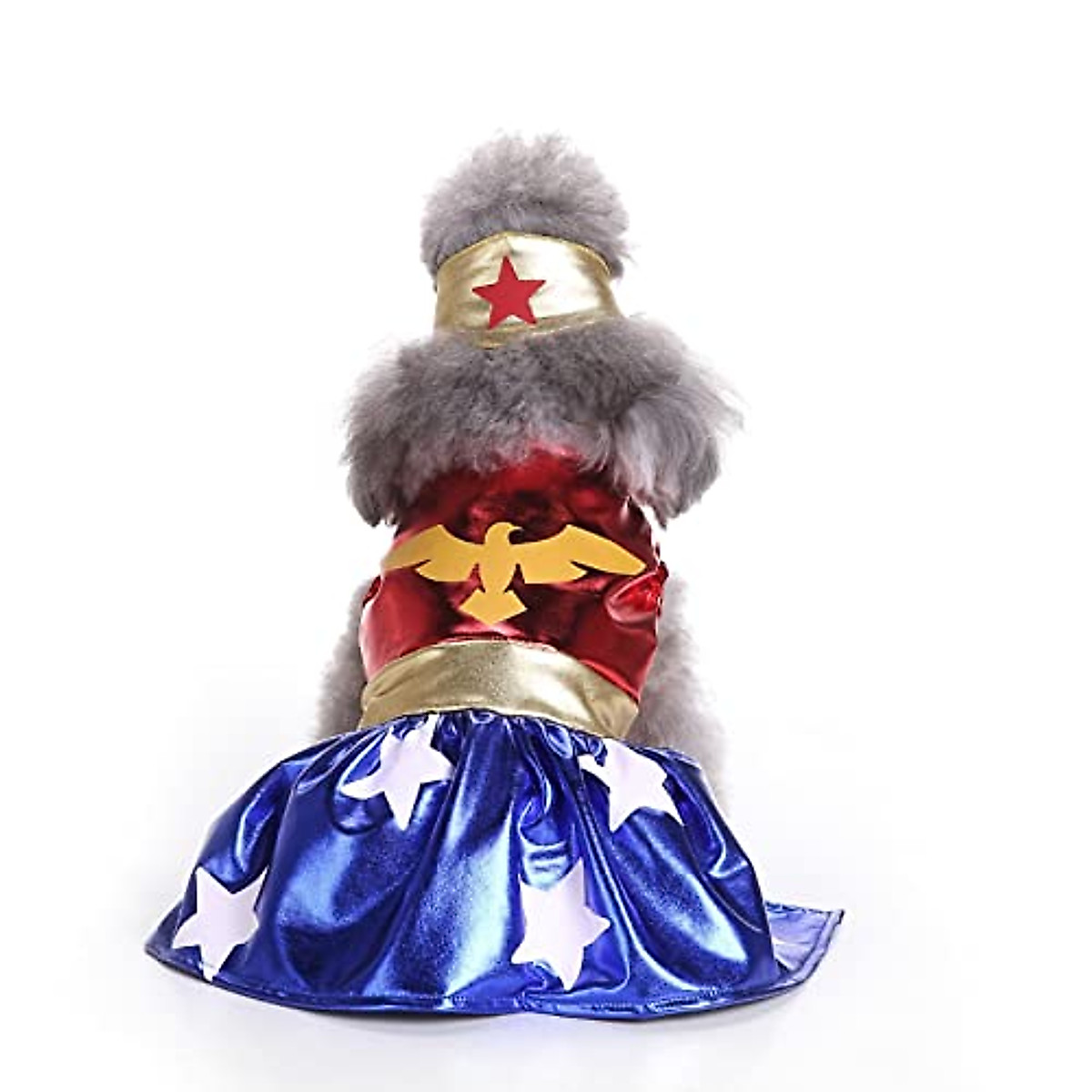 Dog Costume Halloween Costumes Dog Costume Cute Dog Cosplay Fashion Dress Pet Suit Detective Dog Carrying Costume for Puppy Small Medium Large Dogs Dog Photo Props Dog Decoration （3-18lb）
