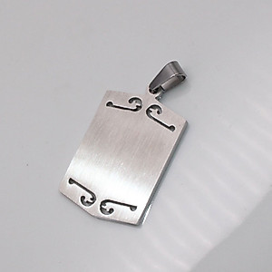 ZKDC Muslim Allah AYATUL KURSI 60 cm chain stainless steel necklace islam quran Jewelry