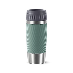 EMSA Easy Twist N2011700 Travel Mug 360 ml Petrol Blue