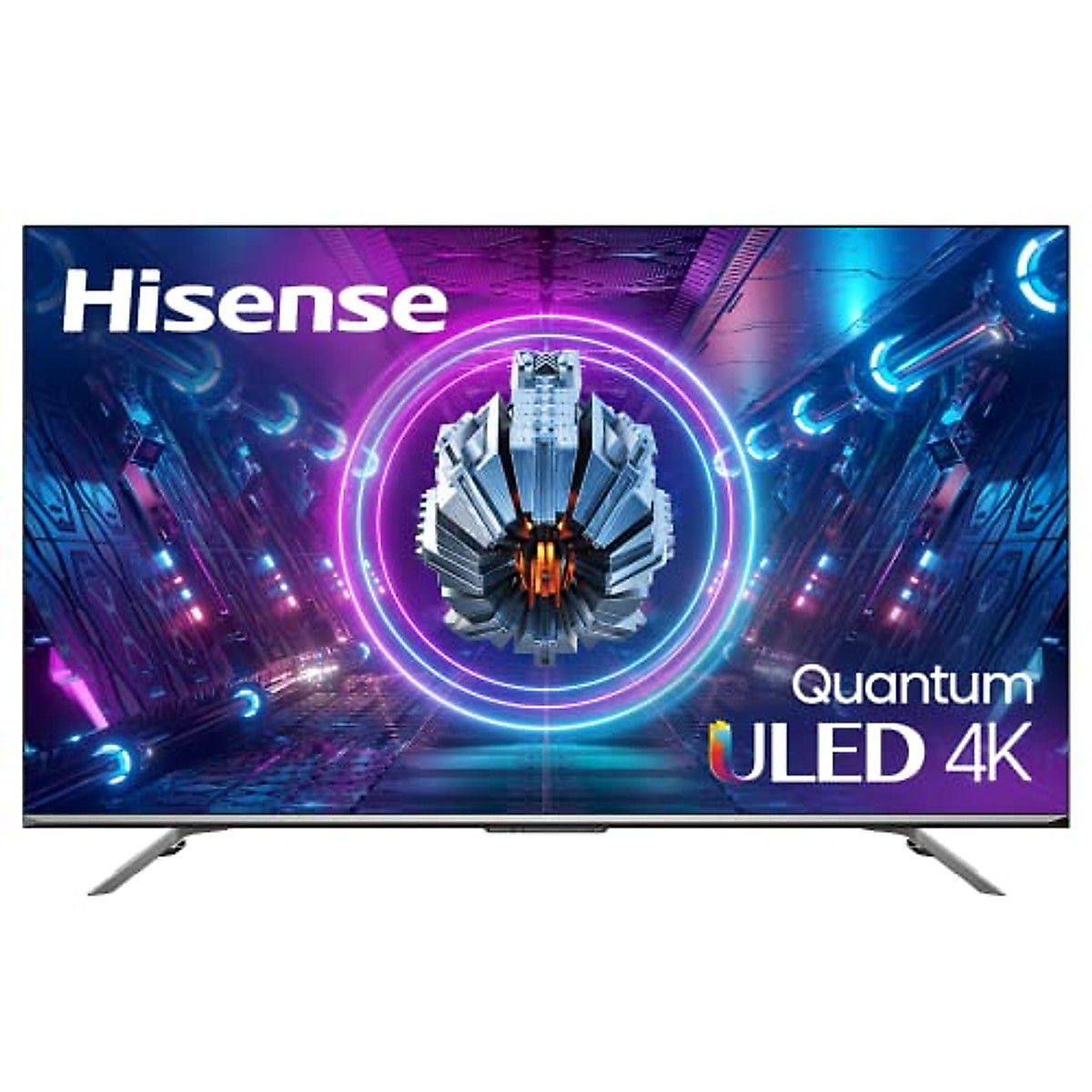 Hisense ULED Premium 55U7G QLED Series 55-inch Android 4K Smart TV with Alexa Compatibility, 1000-nit HDR10+, Dolby Vision & Atmos, 120Hz, HDMI 2.1, Game Mode Pro