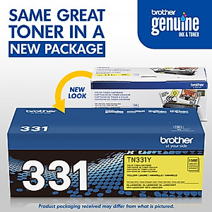 Brother Printer TN331Y Toner Cartridge