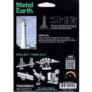 Metal Earth Lighthouse 3D Metal Model Kit Fascinations