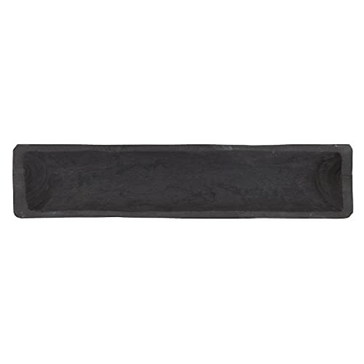 Santa Barbara Design Studio TableSugar Paulownia Wood Serving Tray, 26 x 5.75-Inch, Black Wash