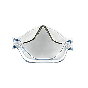 3M Aura Particulate Respirator 9205+ N95, Lightweight, Three Panel Designed Respirator Helps Provide Comfortable And Convenient Respiratory Protection, 10-Pack