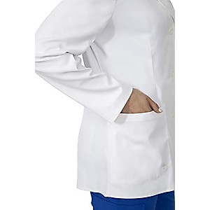 Healing Hands White Lab Coat 5 Pocket 5160 Flo Full Sleeve Women's Consult Lab Coat The White Coat Minimalist Collection White XL