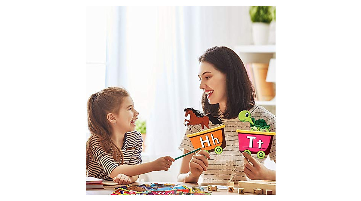 Train Alphabet Bulletin Board Set for Kids Learning