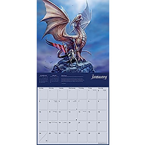 Dragons by Anne Stokes Wall Calendar 2021 (Art Calendar)