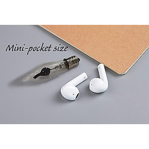 OHLGT Flicker Flame Light Bulb for Hallowwen Christmas Decorative 3 Watt, 120V, E12 Flame Candelabra Light Bulbs（6 Packs）