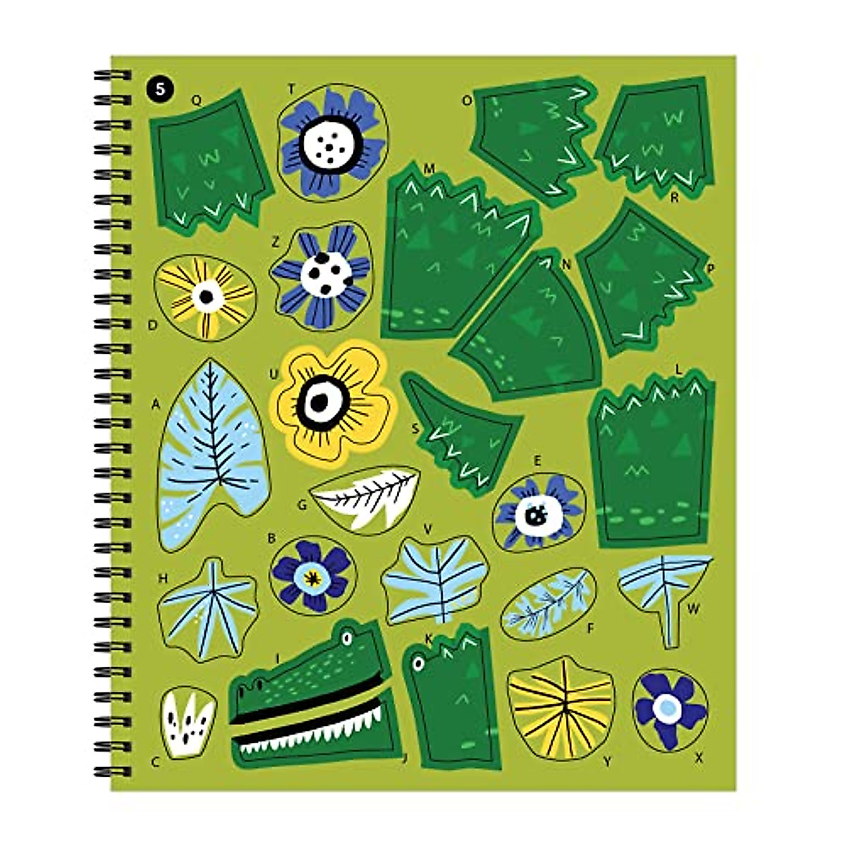 Brain Games - Sticker by Letter: Jungle