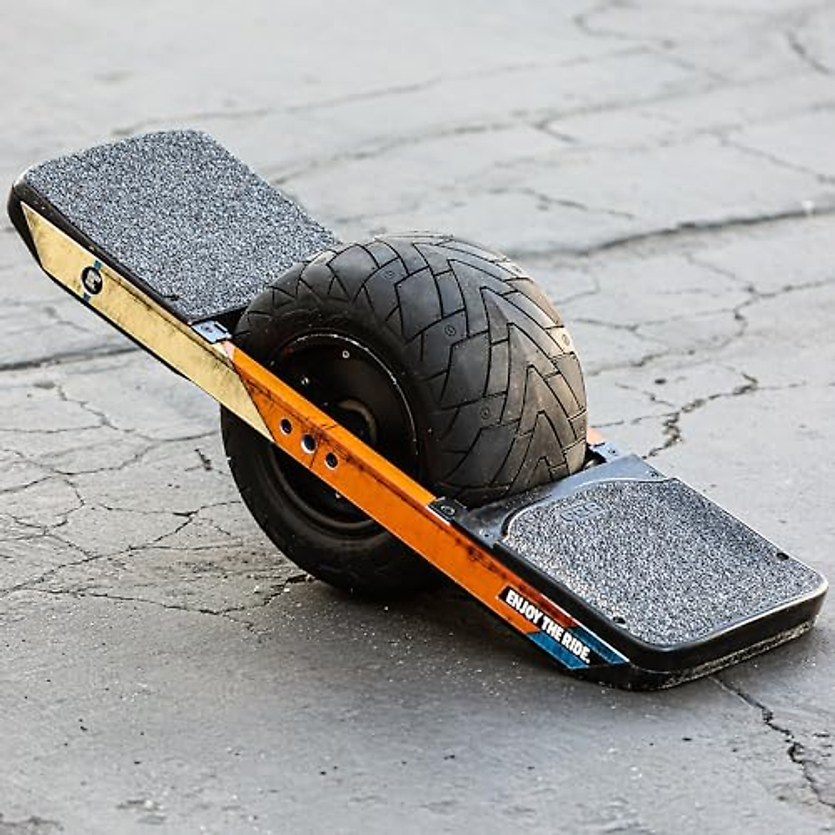 Craft&Ride Air Pad Concave Foot Pad with Gel-Tech | Comfortable Cushioned Foot Pad with Aluminum Interior & Grip Tape | Compatible with Onewheel+ XR | Black