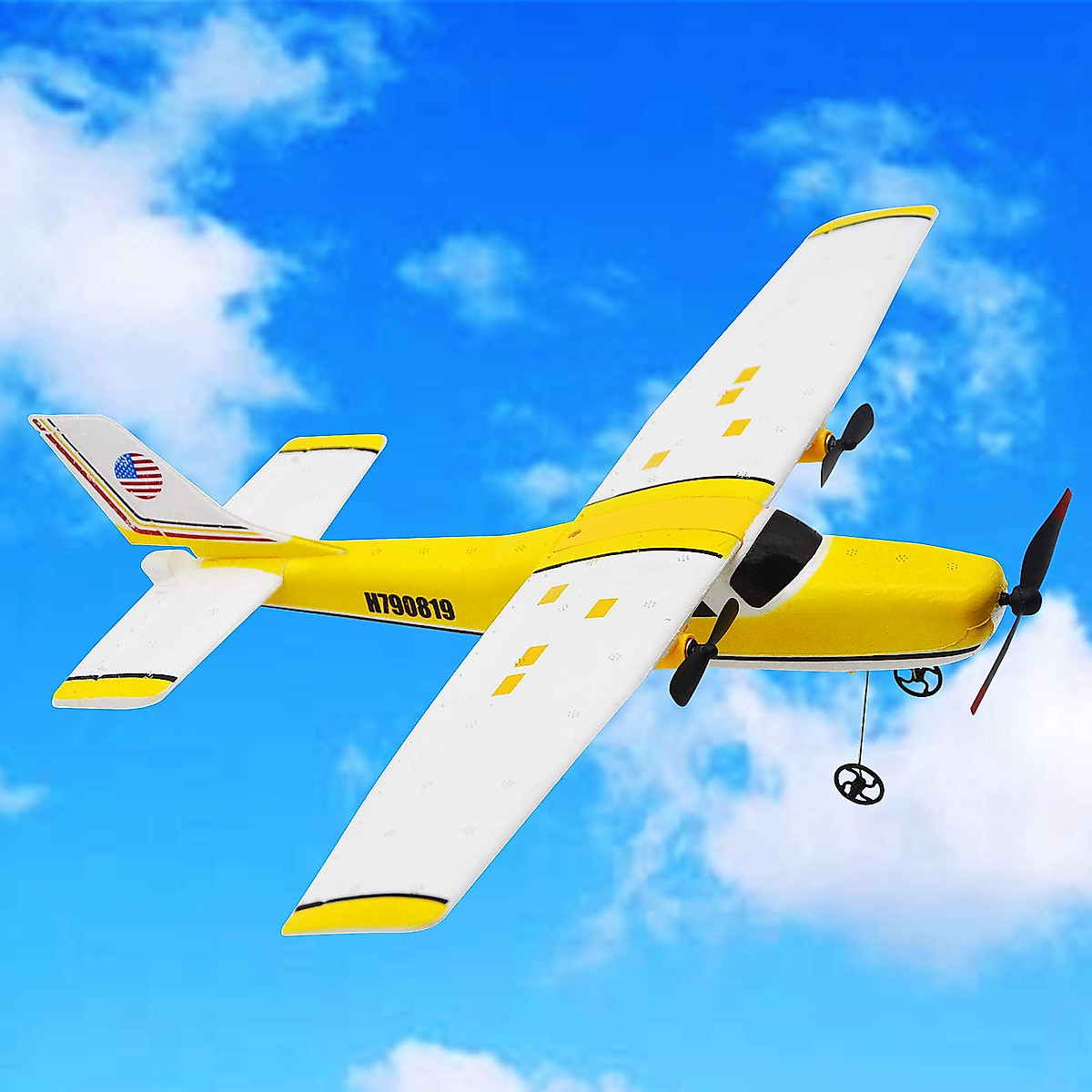 LBKR Tech RC Plane,Remote Control Airplane Ready to Fly,RC Airplane Builting in 6-Axis Gyro,Easy to Fly Remote Control Plane for Kids Boys Beginner Adults Girls