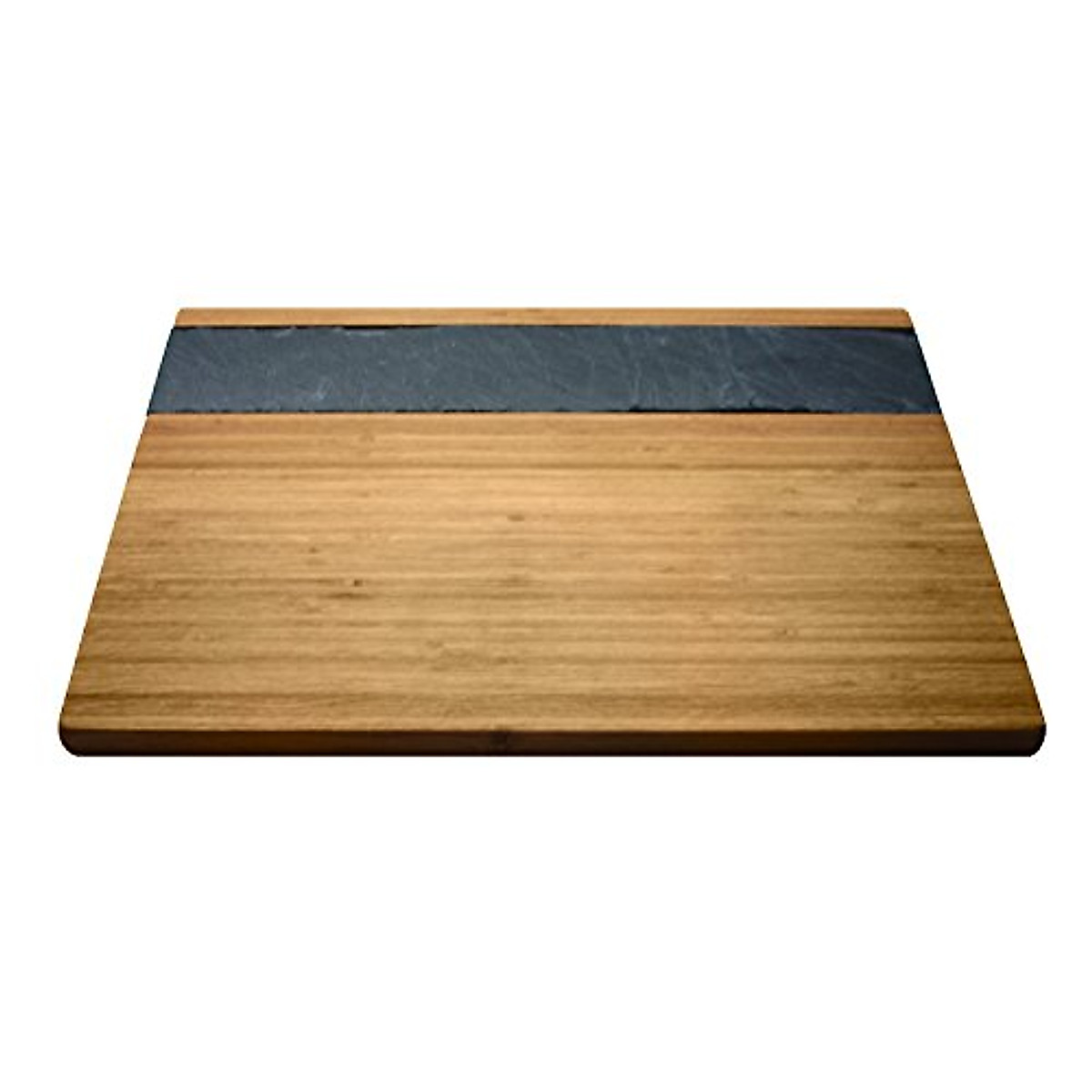 Vinotemp Bamboo and Slate Cheese Serving Tray