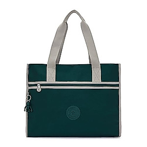 Kipling East West Tote, Deep Emerald M4