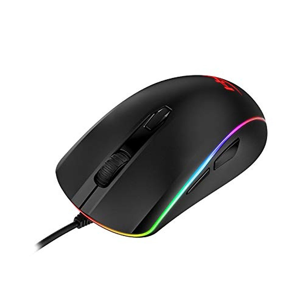HyperX Cloud II Gaming Headset - Red (KHX-HSCP-RD) with HyperX Pulsefire Surge - RGB Wired Optical Gaming Mouse, Pixart 3389 Sensor up to 16000 DP - Black - Bundle