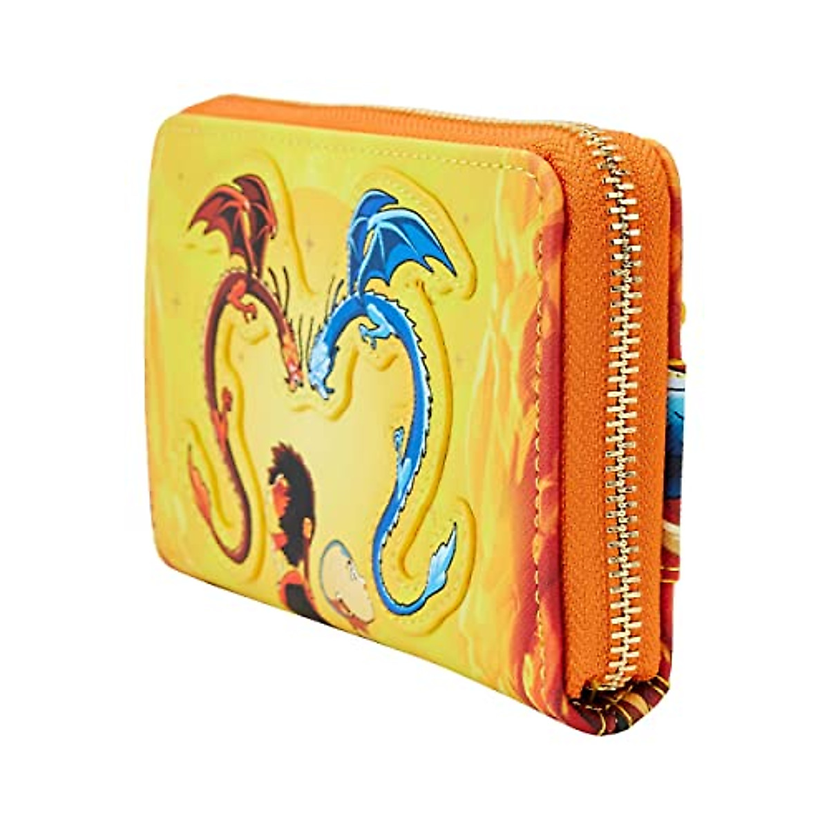 Loungefly Avatar The Last Airbender Fire Dance Zip Around Wallet