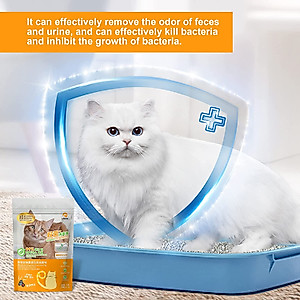 Taleva Cat Litter Deodorizer, Cat Litter Deodorizing Granules, Cat Litter Sterilization Deodorization Beads, Cat Litter Powerful Odor Eliminating Beads, Pet Mat Powerful Deodorizing Beads