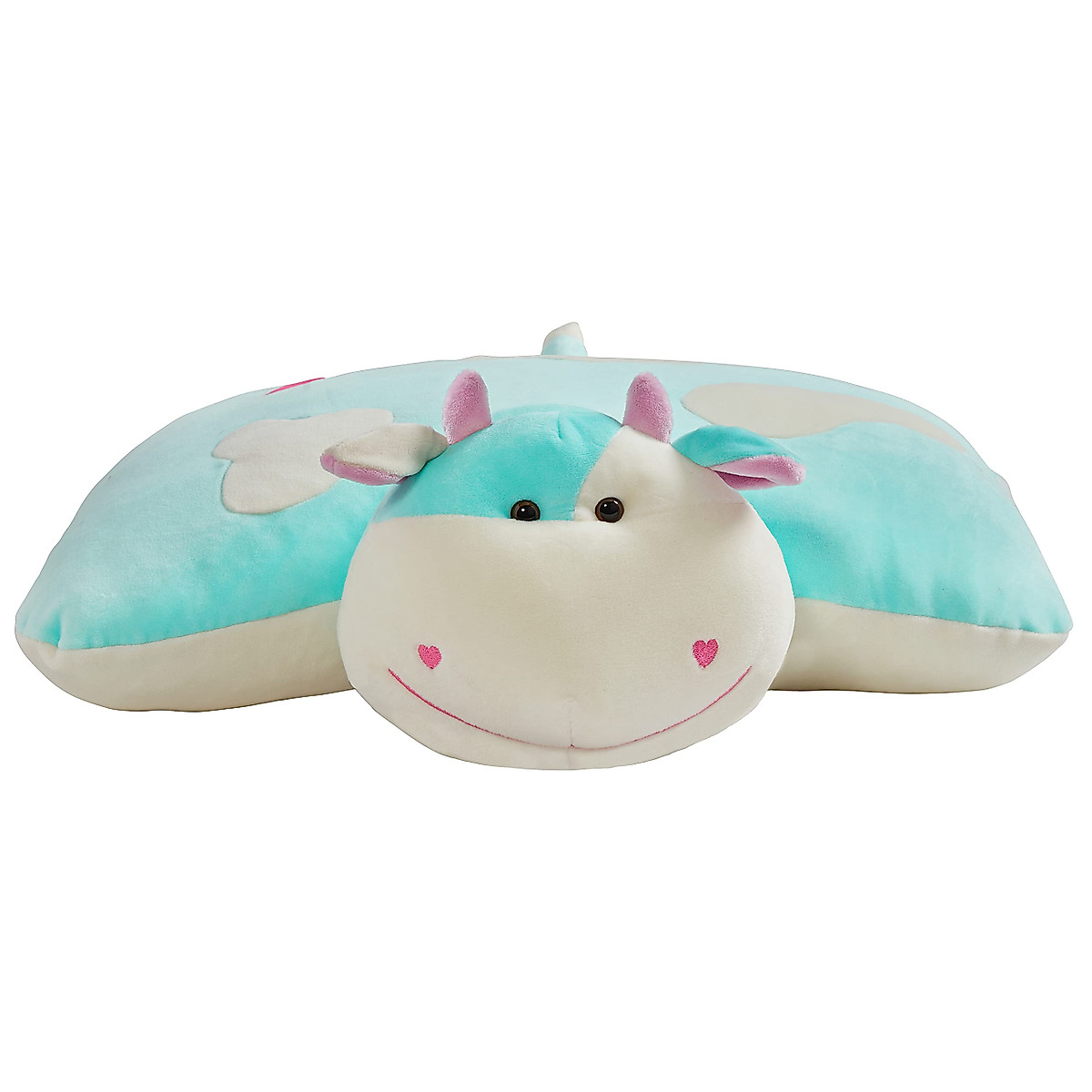Pillow Pets Carly Cow Puff Plush Stuffed Animal Toy