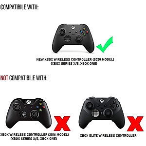 Wasserstein 700mAh Controller Battery Packs Compatible with Microsoft Xbox Wireless Controller 2020 Model (Xbox Series X, Xbox Series S, & Xbox One) - Make Your Gaming Experience Convenient