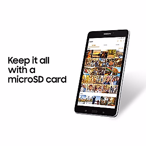 Samsung Galaxy Tab A 8" 32 GB Wifi Tablet (Silver) - SM-T380NZSEXAR