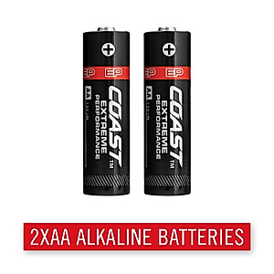 Coast® G26 415 Lumen Bulls-Eye™ Spot Beam LED Flashlight, Batteries Included