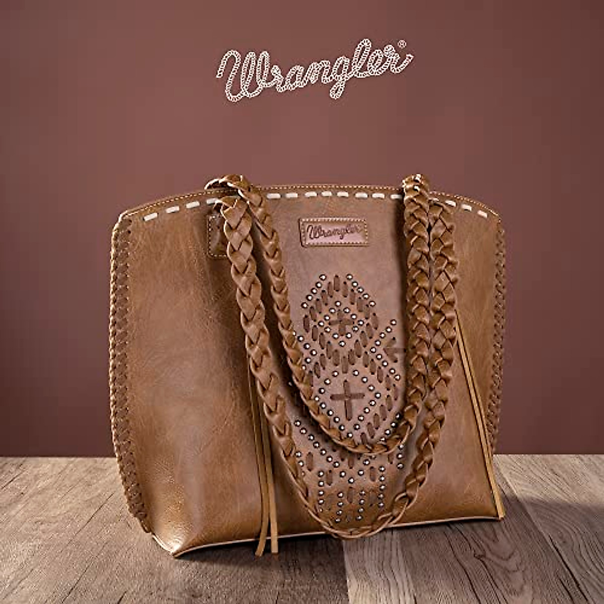 Montana West Wrangler Purses and Handbags for Women Top Handle Ladies Shoulder Bag