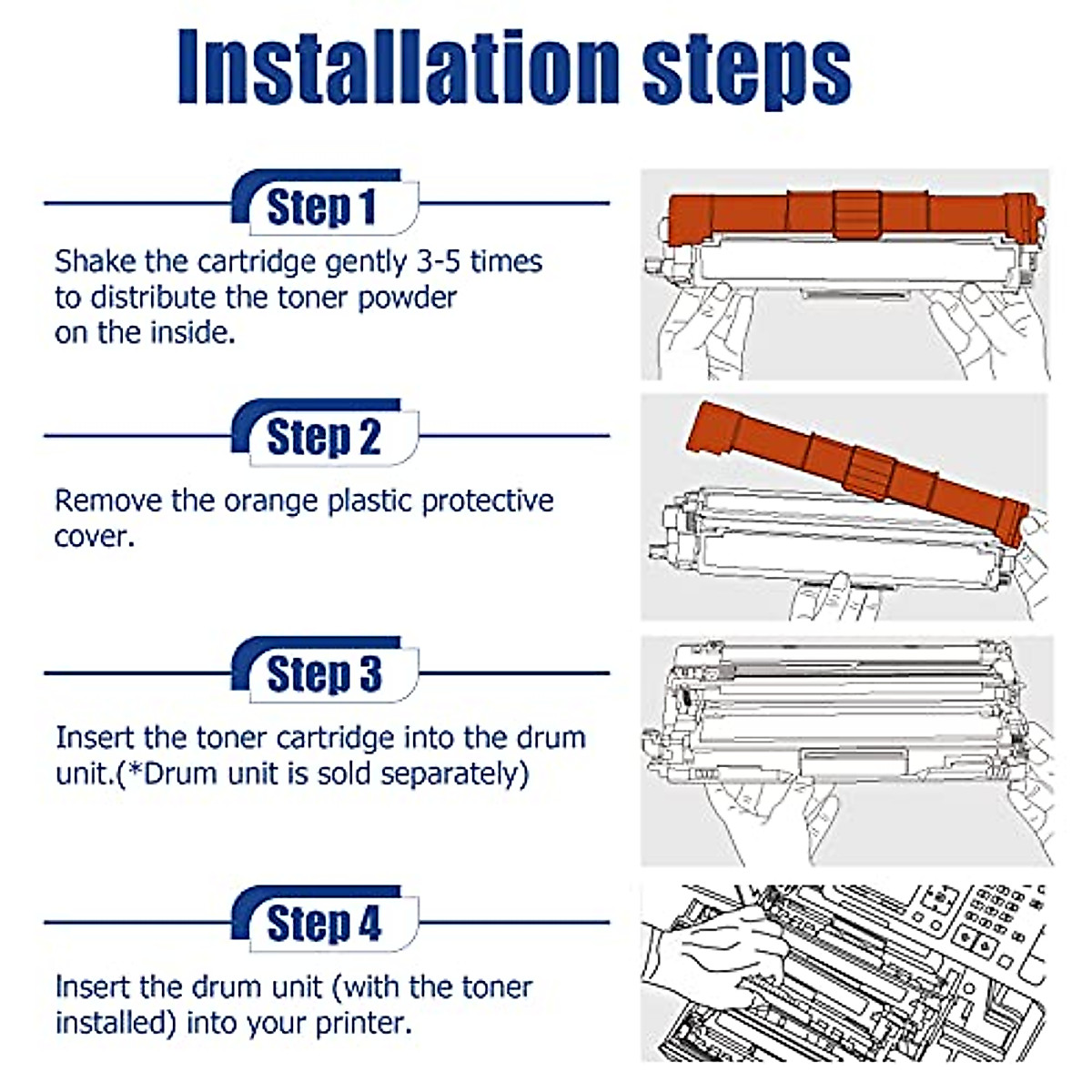 RUYY TN660 TN-660 High Yield Black Toner Cartridge Replacement for Brother HL-L2300D L2320D L2340DW L2360DW L2380DW MFC-L2680W L2685DW L2705DW L2707DW DCP-L2520DW L2540DW Printer Toner (1 Pack)