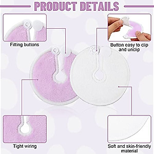 Estune 56 Packs Gtube Button Covers Feeding Tube Supplies Soft Feeding Tube Holder Peg Tube Supplies Absorbent Gtube Pads Holder G Tube Button Pads Cotton Pads for Nursing Care